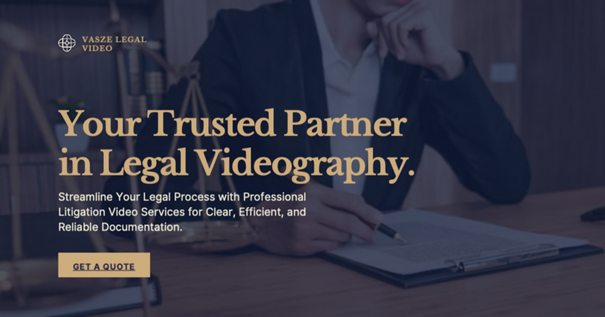 Top tier legal video solutions in California